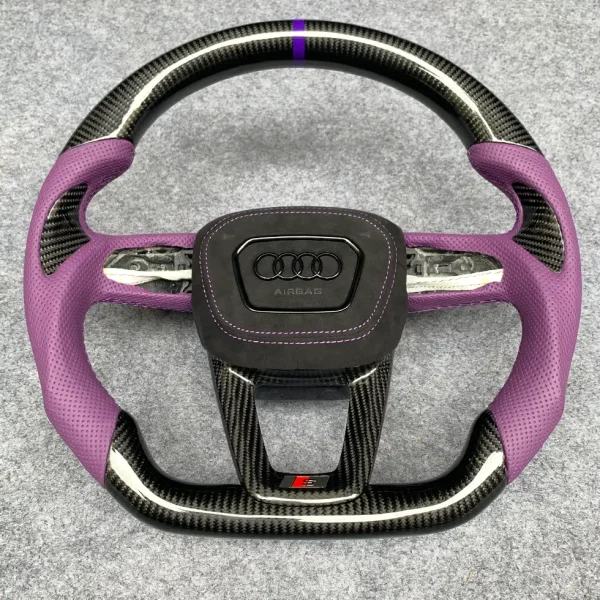 Audi Steering Wheel by Miami Carbon Designs → Miami Carbon Designs