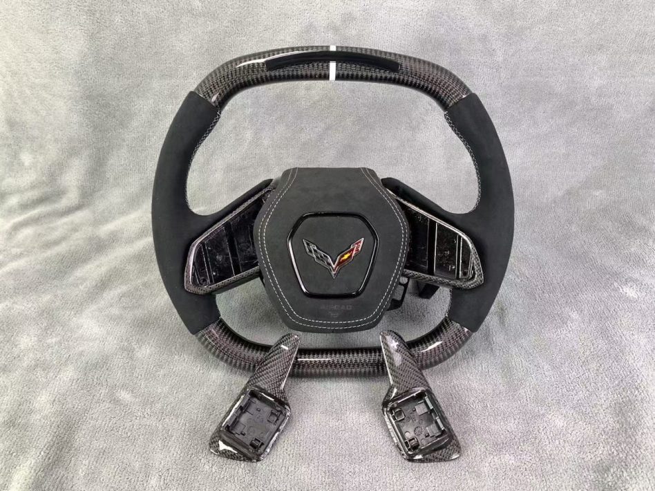 Corvette Performance Carbon Fiber Steering Wheel – Miami Carbon Designs ...