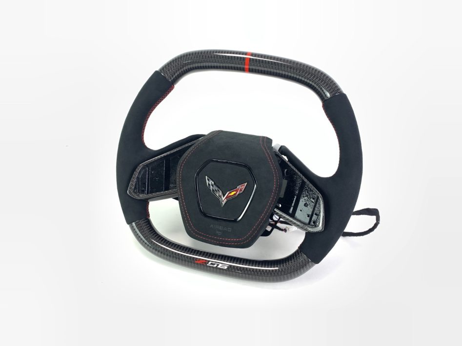 Corvette Performance Carbon Fiber Steering Wheel – Miami Carbon Designs ...