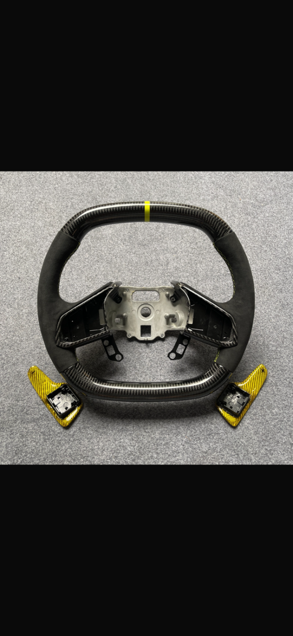 Corvette Performance Carbon Fiber Steering Wheel – Miami Carbon Designs ...