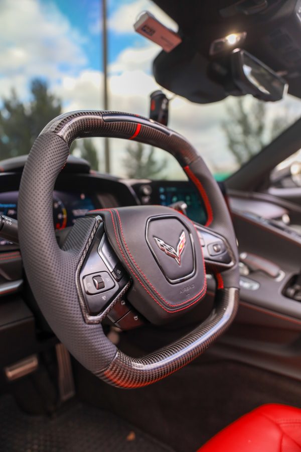 Corvette Performance Carbon Fiber Steering Wheel – Miami Carbon Designs ...