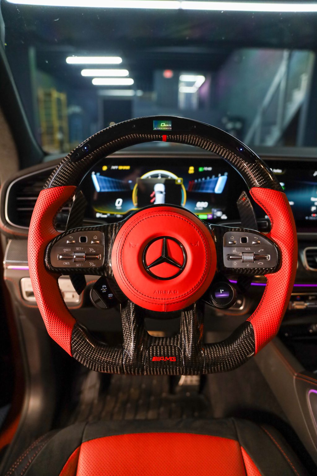 Mercedes AMG Custom Carbon Fiber Steering Wheel – Miami Carbon Designs ...