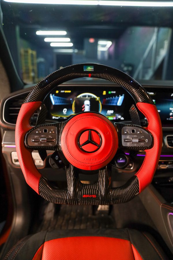 Mercedes AMG Custom Carbon Fiber Steering Wheel – Miami Carbon Designs ...